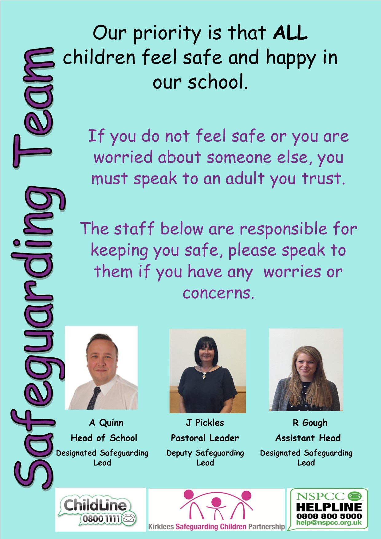 Woodside Green, A SHARE Primary Academy - Safeguarding